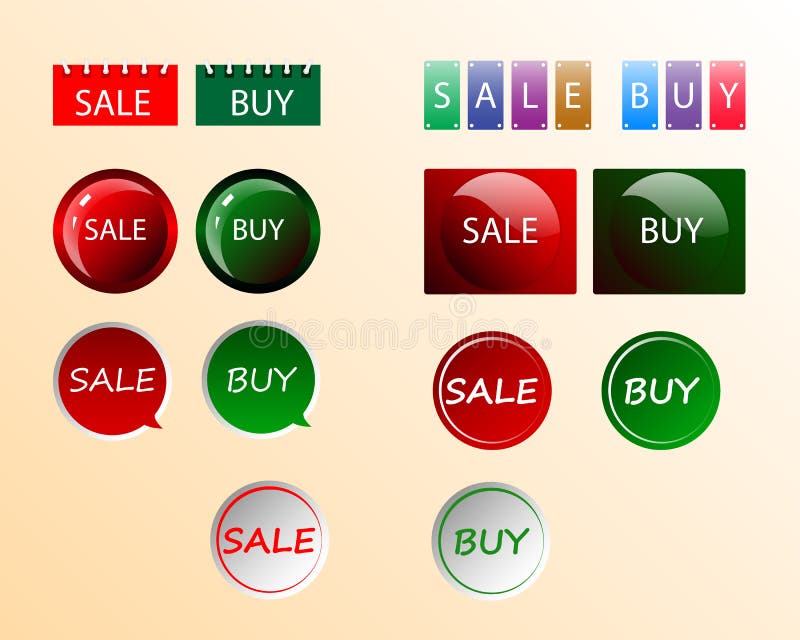 Sale and Buy stock vector. Illustration of bring, icon - 143158325