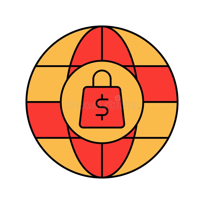 Sale, Cart, Web, Worldwide, Internet Sale Icon Stock Vector ...