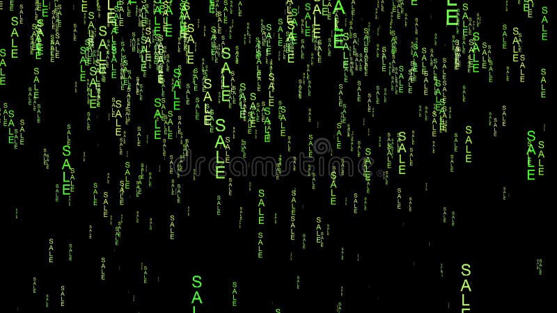 Sale Computing Data Code on the Web Stock Illustration - Illustration ...