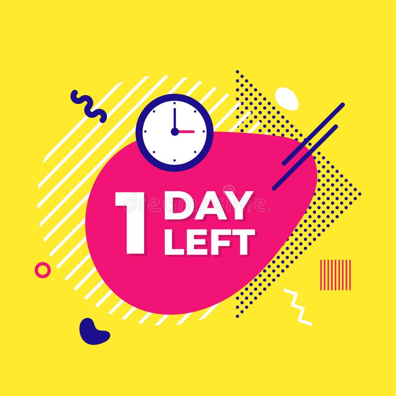 One Hour Left Stock Illustrations – 1,039 One Hour Left Stock ...
