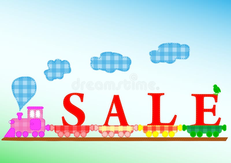 SALE. Crafts Inspired Vector Kids Illustration Stock Vector ...