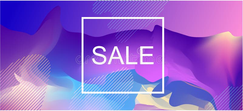 Sale Design Template. Graphical User Interface for Sales, Website ...