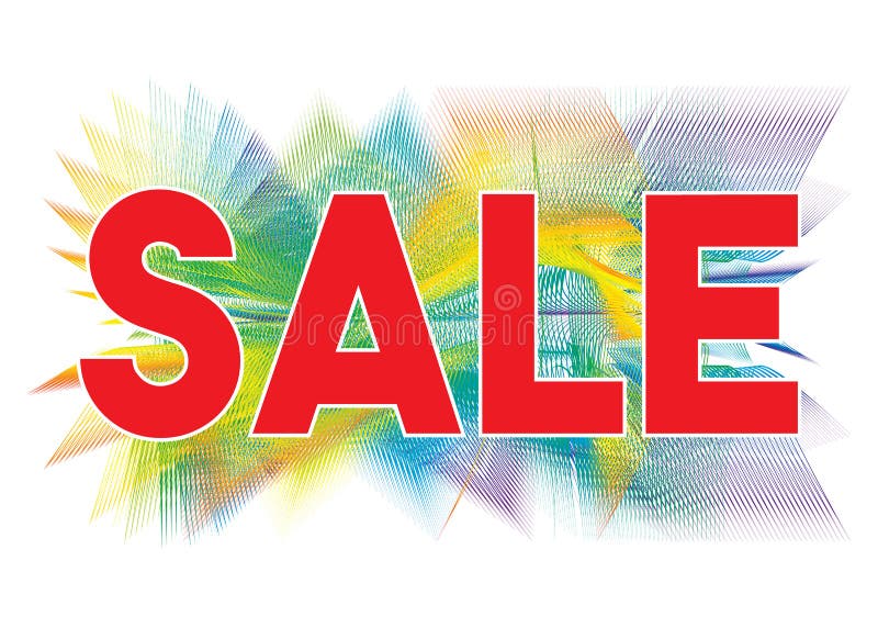 `Sale` Design Template with Hearts. Stock Vector - Illustration of ...