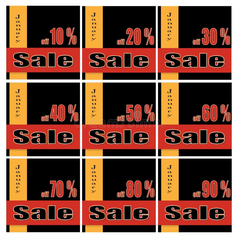 Sale and discount labels stock vector. Illustration of background ...