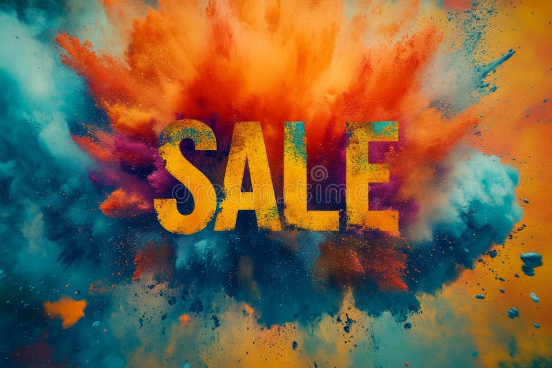 The Sale Explosion Features Vibrant Splashes of Color Inspired by Comic ...
