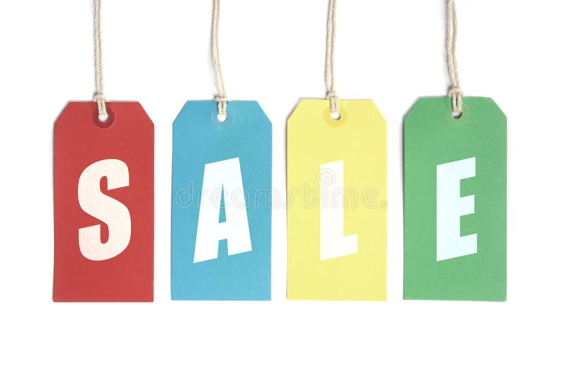 Sale Tags stock image. Image of colour, consumption, gift - 16031529