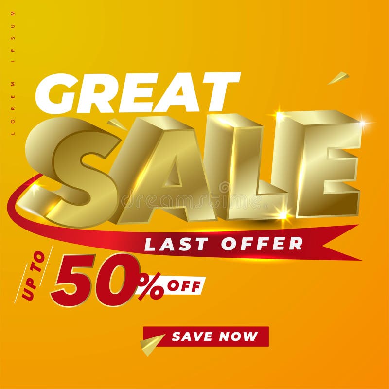 Super Sale Header or Title Promotion Product or Services, Offer ...