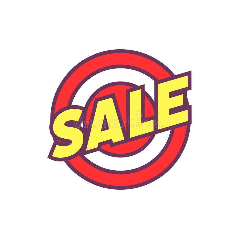 Sale Icon, Sale Label, Sale Tag Vector Stock Vector - Illustration of ...