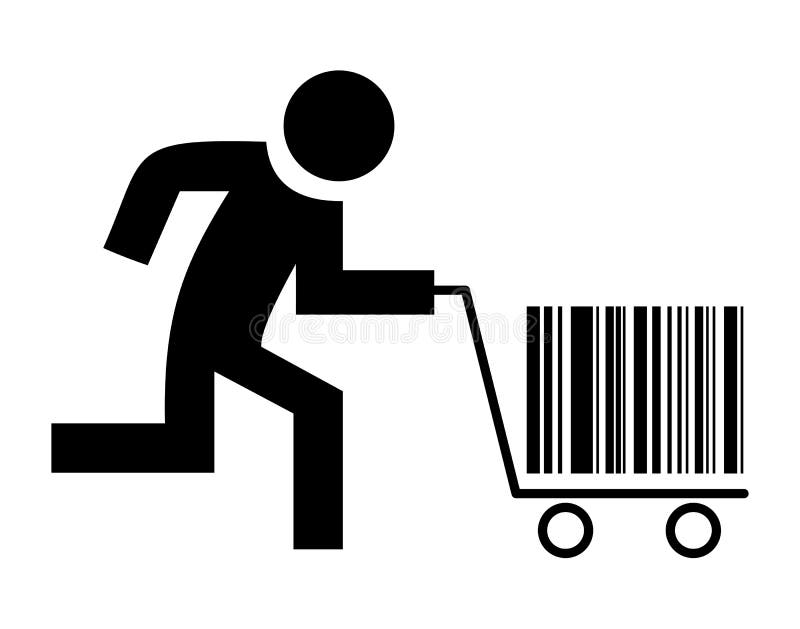 Sale icon stock vector. Illustration of pictogram, cart - 40177394