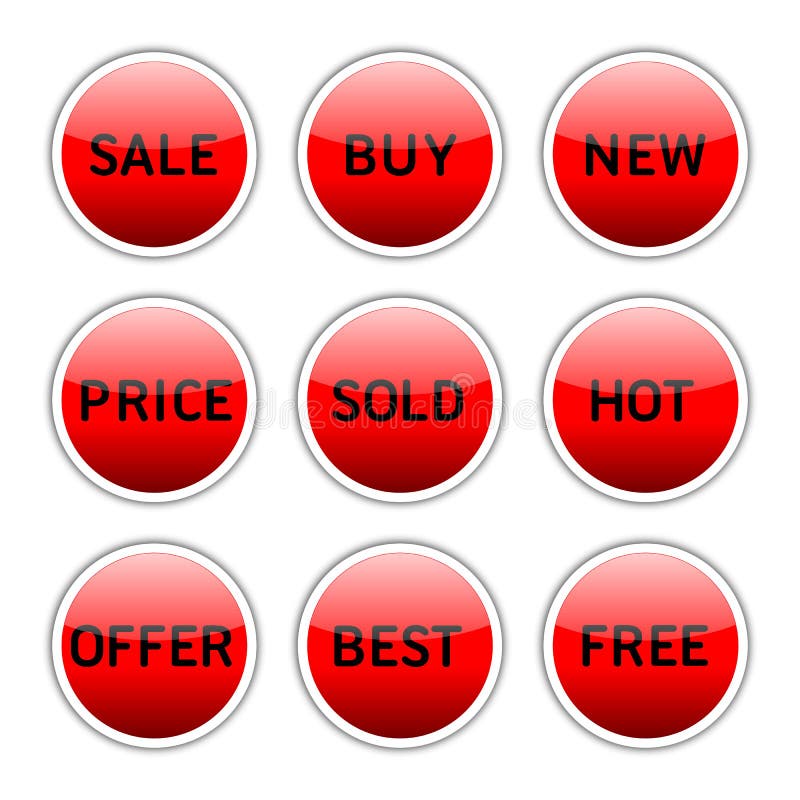 Sales icons stock illustration. Illustration of commercial - 15811931