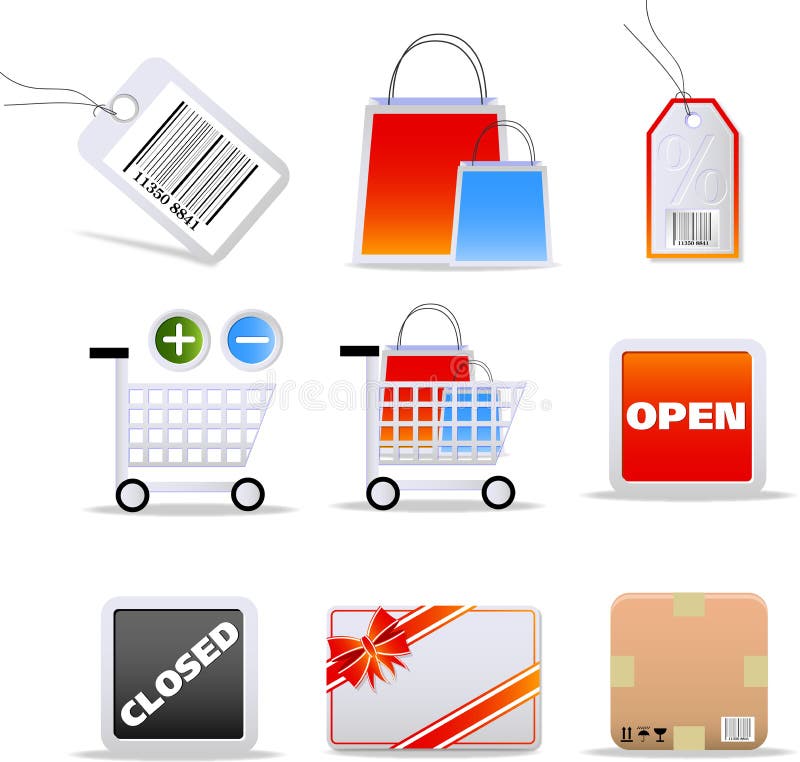 Sale icons stock illustration. Illustration of paper - 92504715