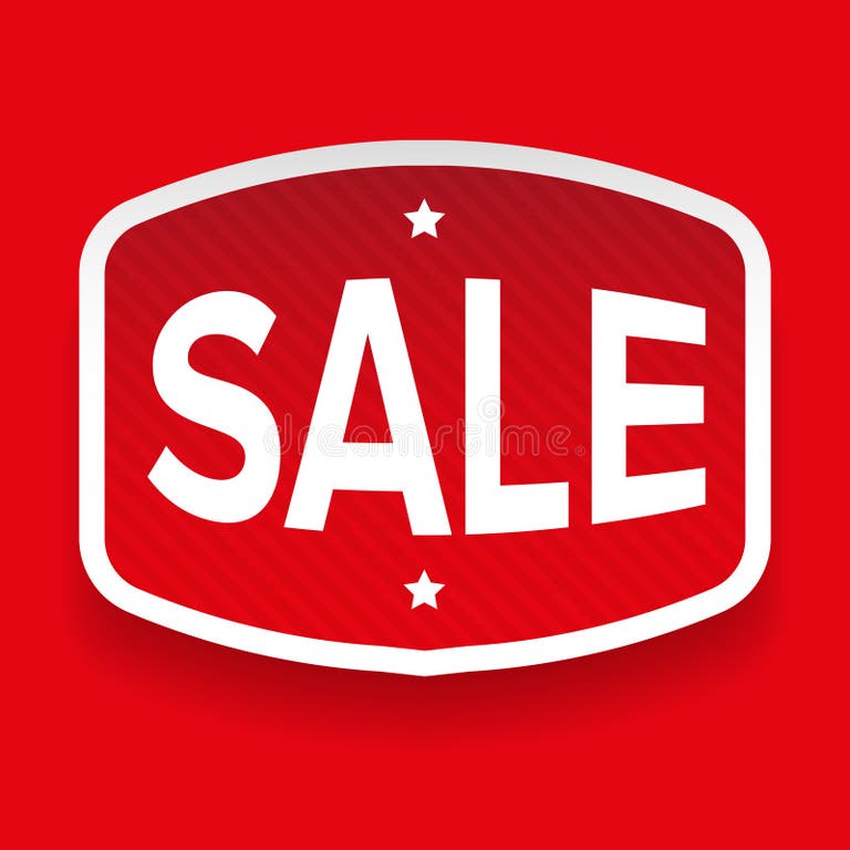 Sale label sticker vector stock vector. Illustration of sticker - 95319405