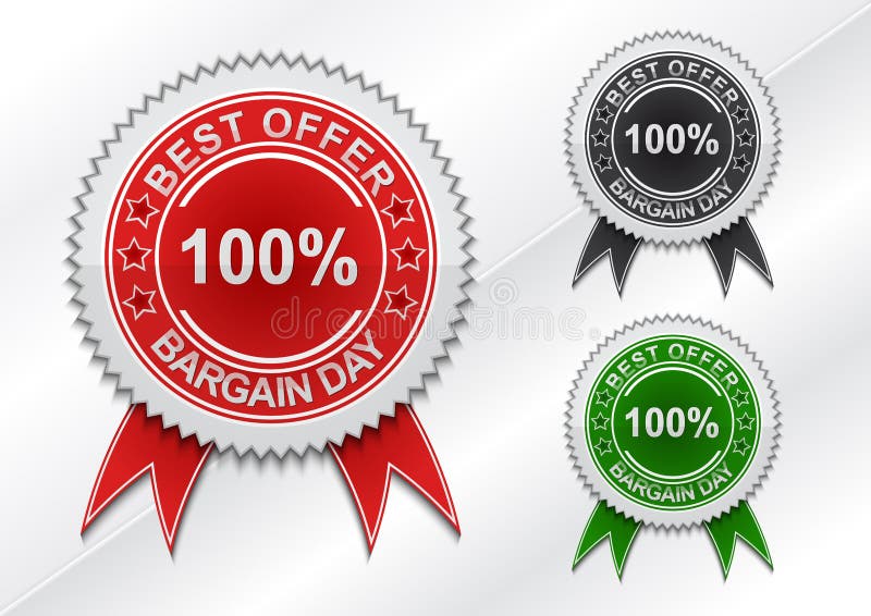 Sale labels set stock vector. Illustration of bargain - 37640030