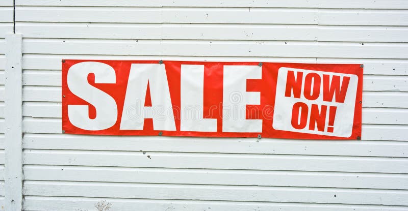 On sale now stock photo. Image of phrase, precise, vintage - 108927246