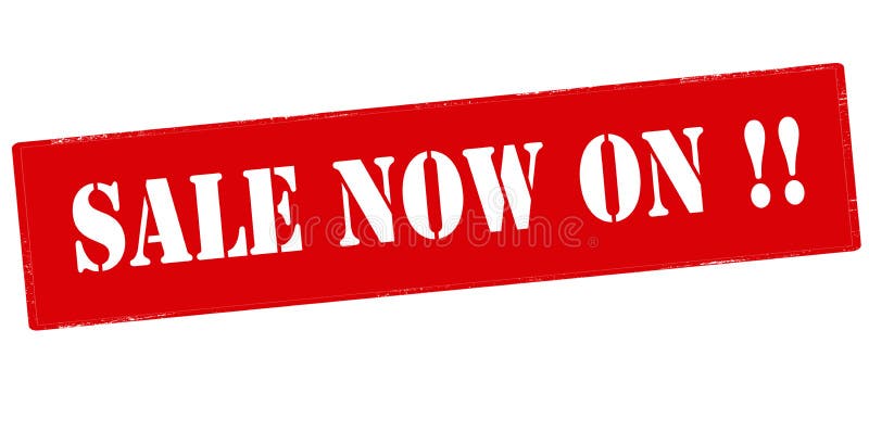Sale now on stock illustration. Illustration of miscellaneous - 92110932