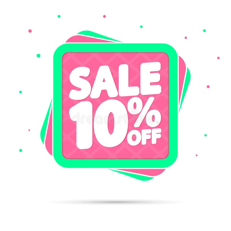 Sale 10 Off, Discount Banner Design Template, Extra Promo Tag, Vector ... Sale 10 Off, Discount Banner Design Template, Extra Promo Tag, Vector ...