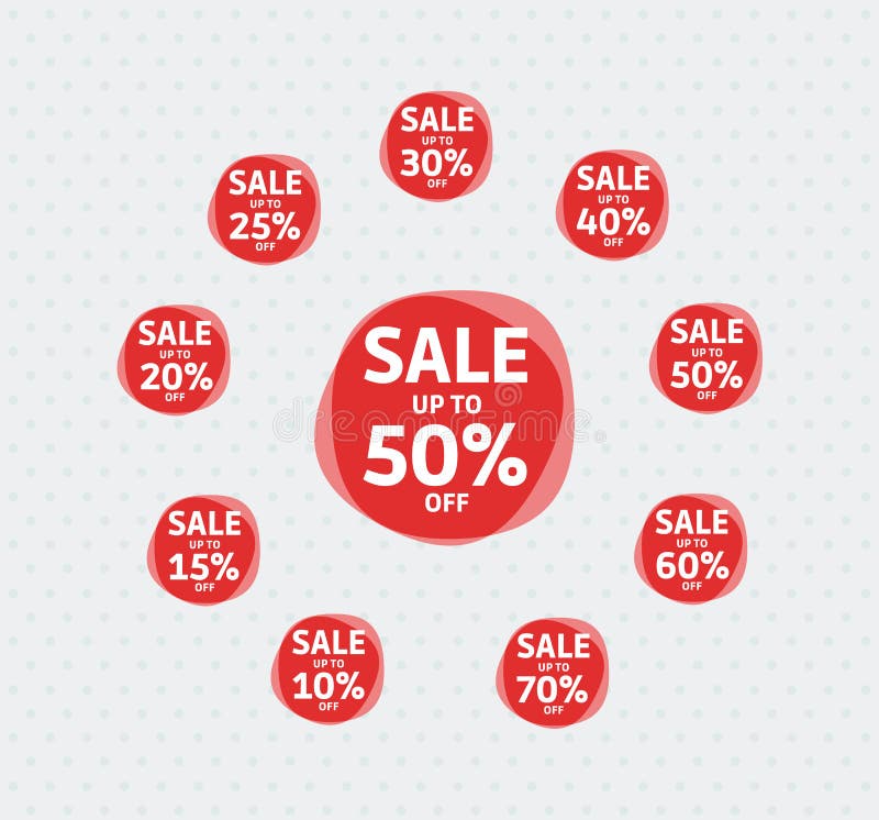 Sale 50 Off Vector stock vector. Illustration of business - 197110998