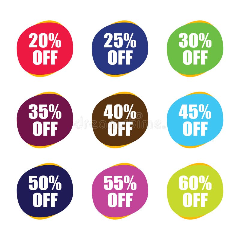 Sale Offer Banner Vector Design. EPS 10 Stock Vector - Illustration of ...