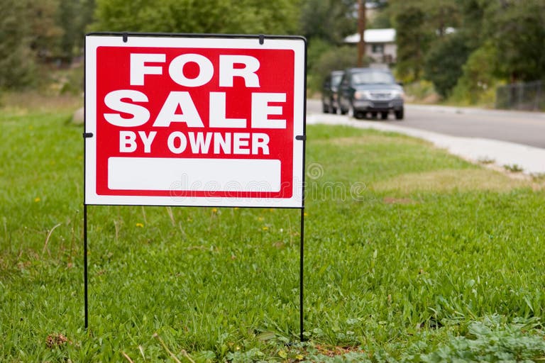 For sale by owner stock photo. Image of apartment, sign - 1221938