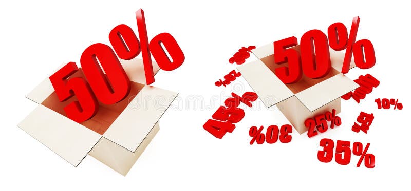 Sale Percent Sticker Price Tag Stock Vector - Illustration of realistic ...