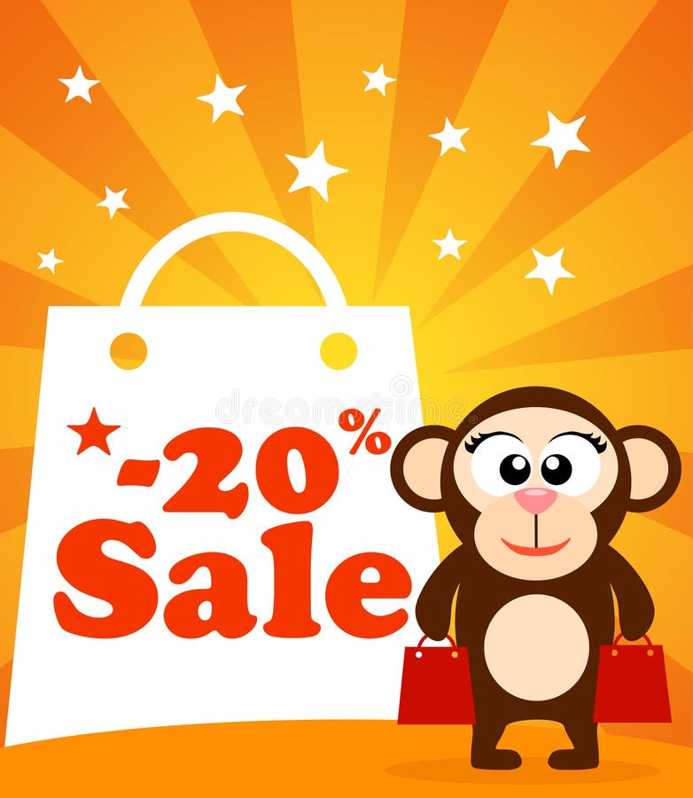 Monkey Shopping Cartoon Stock Illustrations – 133 Monkey Shopping ...
