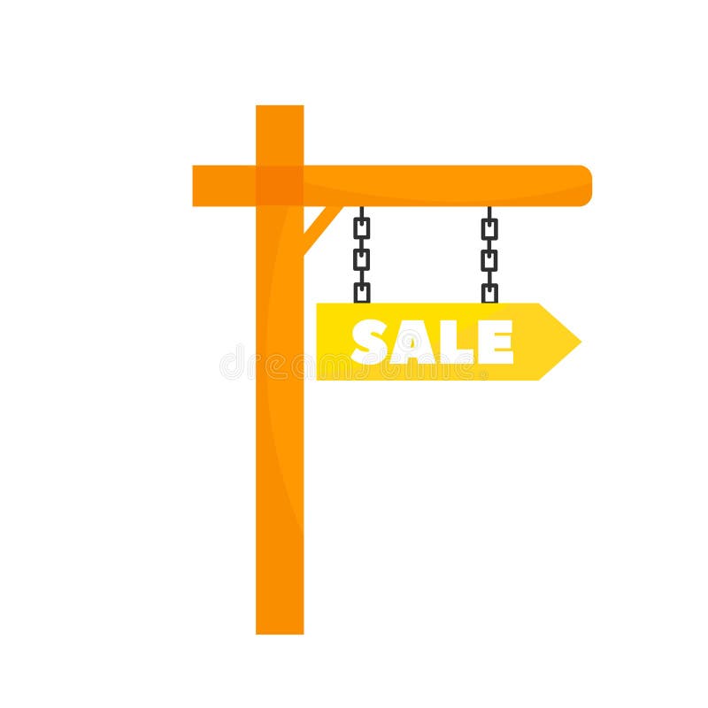 Sale Real Estate Sign. for Sale Vector Sign. Vector Sign Stock Vector ...