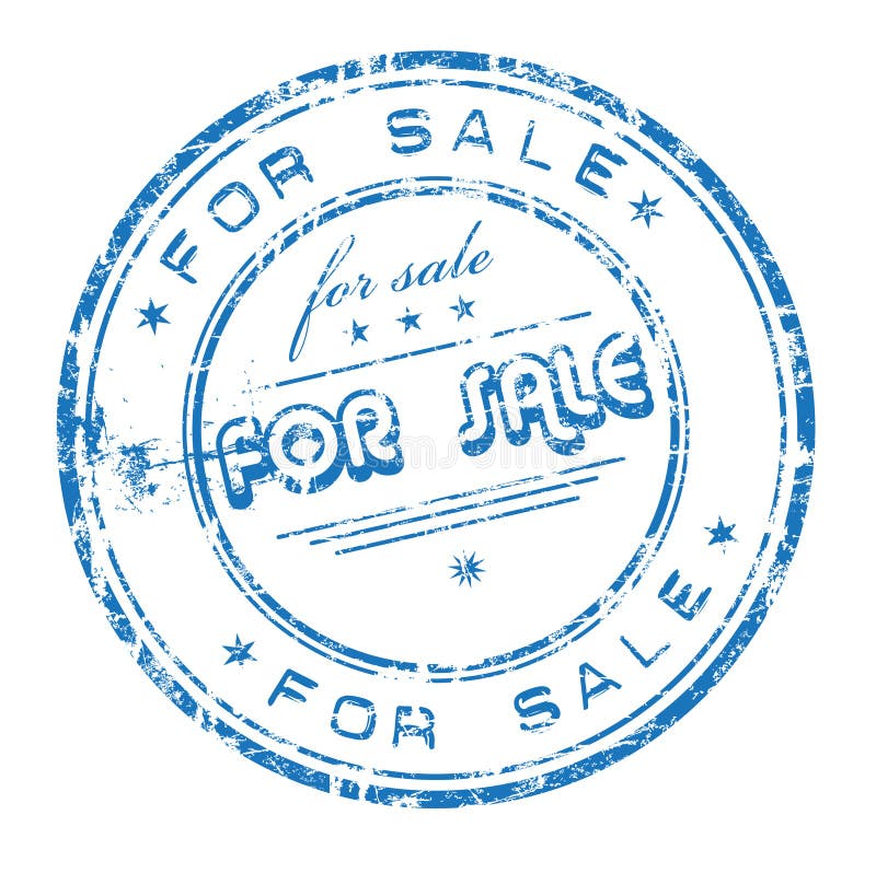 Sold Red Grunge Round Vintage Stamp Stock Vector - Illustration of ...