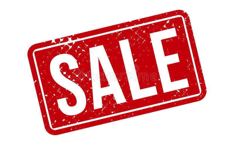 Sale Rubber Stamp. Red Sale Rubber Grunge Stamp Seal Vector ...