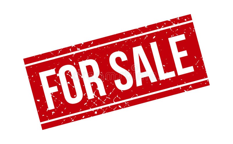 For Sale Rubber Stamp. Red for Sale Rubber Grunge Stamp Seal Vector ...