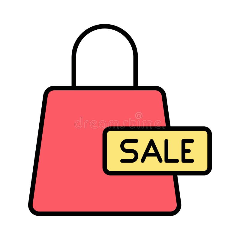 Sale, Shopping Bag, Bag, Shopping Sale Icon Stock Vector - Illustration ...