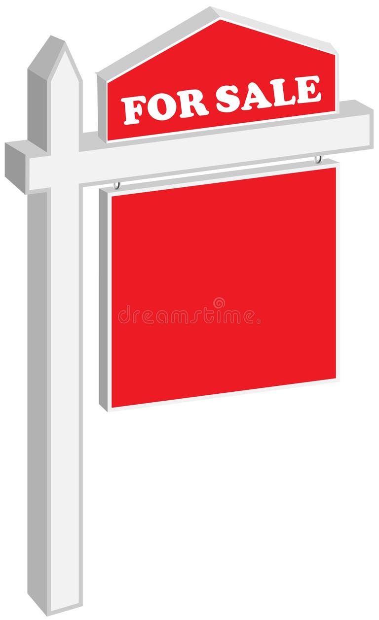 House Sale Lawn Sign Stock Illustrations – 1,772 House Sale Lawn Sign ...