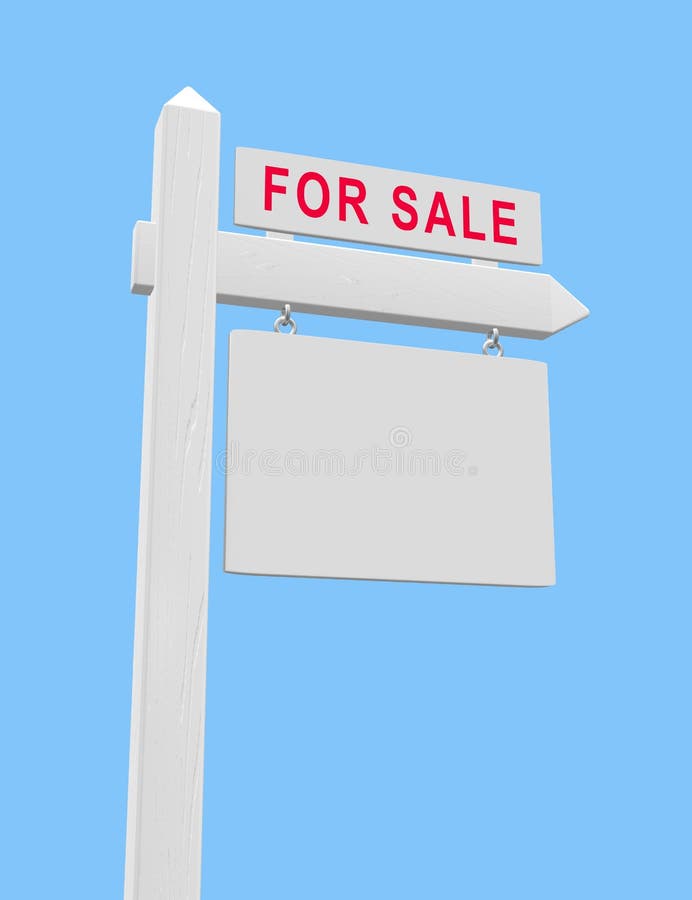 House for Sale stock vector. Illustration of advertisement - 1952019
