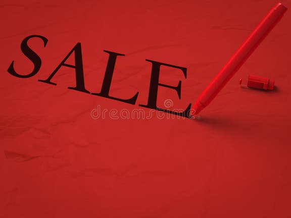 Sale sign stock photo. Image of business, promotions - 81154604