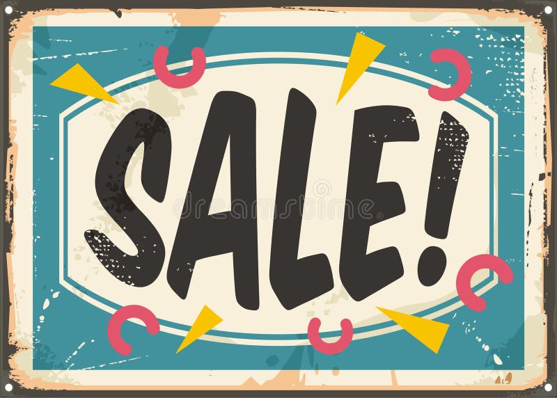 Sale sign vector template stock vector. Illustration of background ...