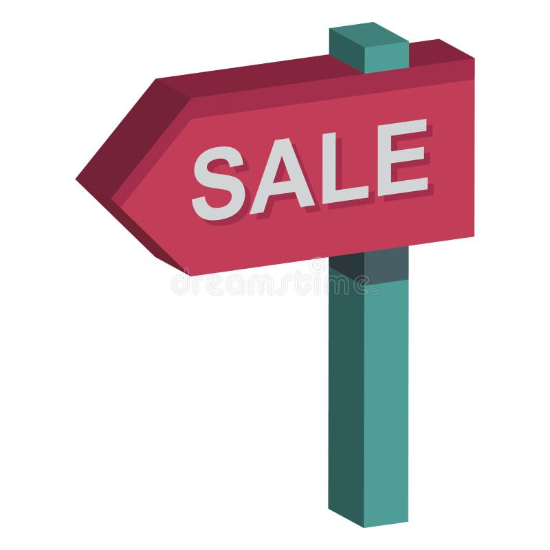 Sale Signpost Color Vector Icon Fully Editable Stock Vector ...