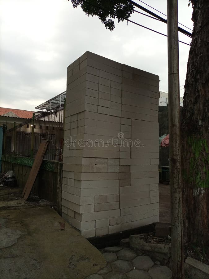 Sale the Square Stone for Making a Building Stock Photo - Image of ...