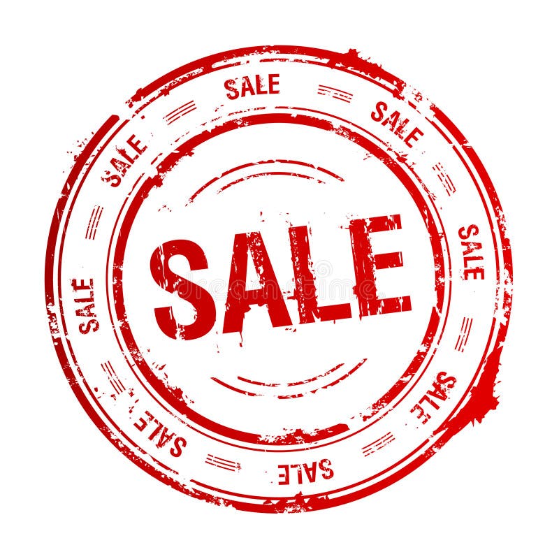 For Sale Stamp stock vector. Illustration of design, house - 39249209