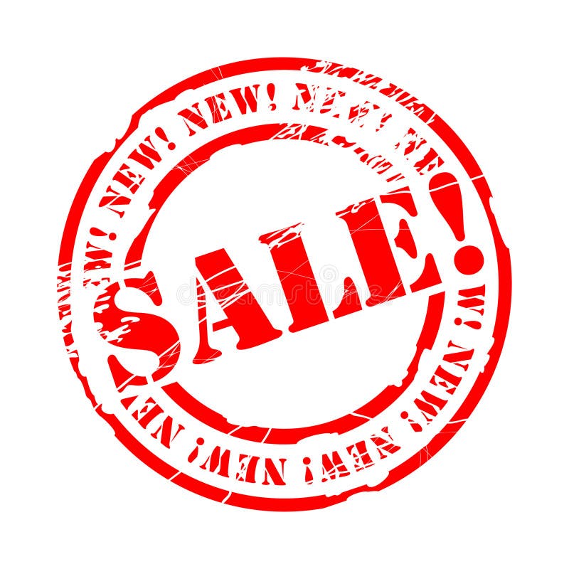 For Sale Stamp stock vector. Illustration of design, house - 39249209