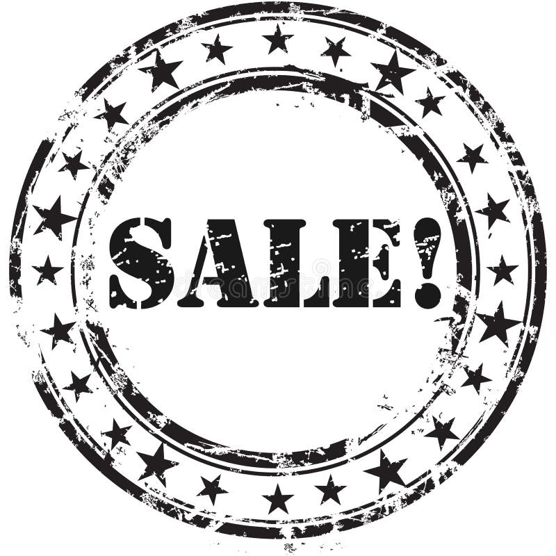 For Sale Stamp stock vector. Illustration of design, house - 39249209