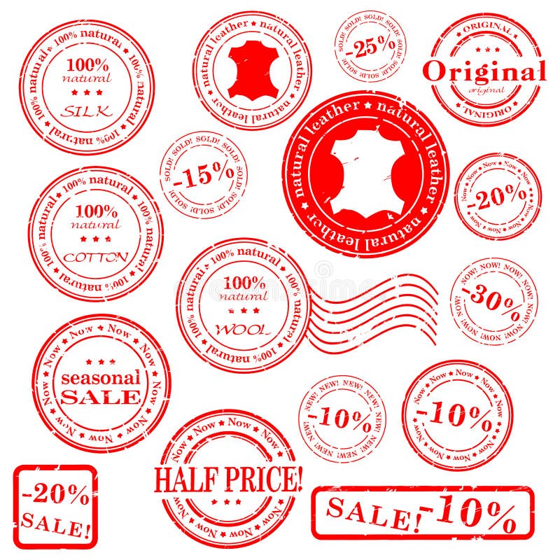 For Sale Stamp stock vector. Illustration of design, house - 39249209