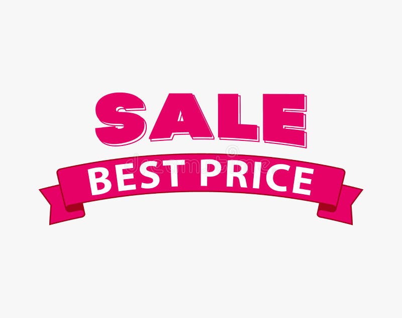 Sale Sing Tag. Vector Icon Template Design. Sticker Price Stock Vector ...