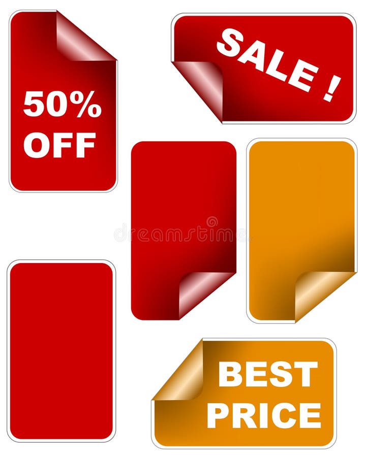 Sale Sticker stock vector. Illustration of numbers, ecommerce - 19300942