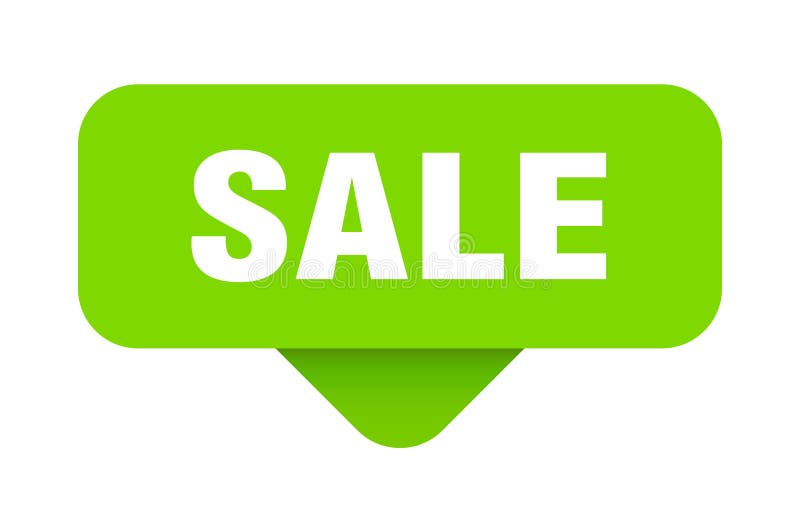 Sale Sticker. Sale Sign on Transparent Background Stock Vector ...