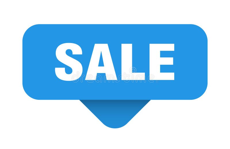 Sale Sticker. Sale Sign on Transparent Background Stock Vector ...