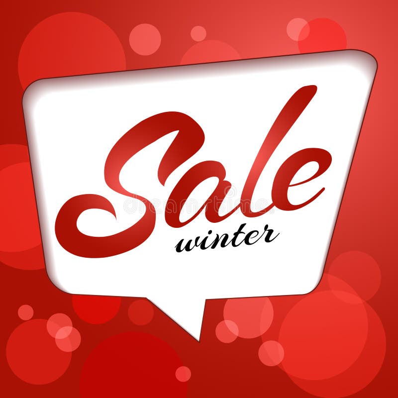 Sale Sticker template. stock vector. Illustration of bokeh - 102000511