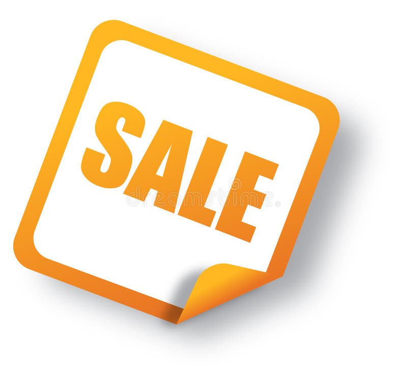 Sale sticker stock illustration. Illustration of graphics - 118838748