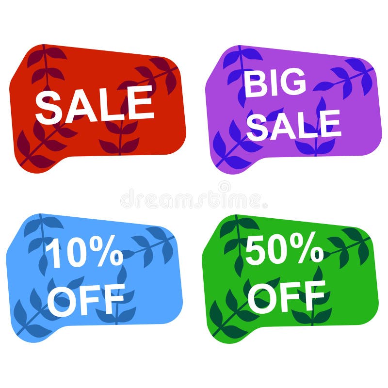 Sale Tag, Discount Tag. Product Label. Vector Illustration. Stock ...