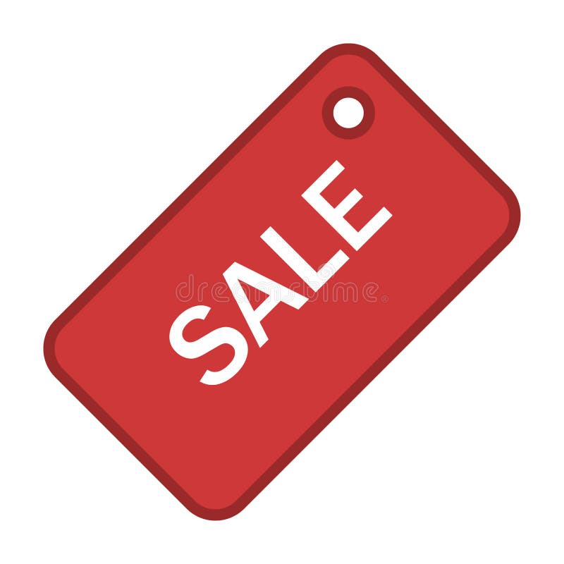 Sale tag, vector stock vector. Illustration of code - 262901293