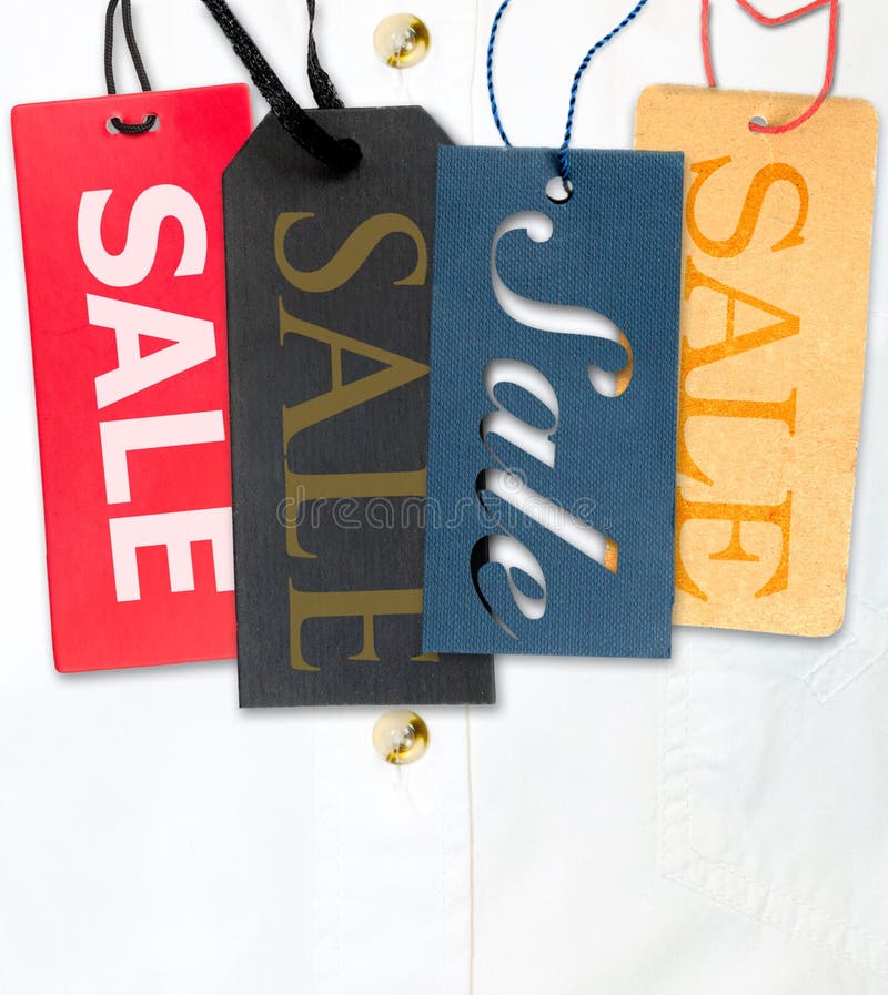Sale Tags stock image. Image of shape, clothes, outlet - 22754651
