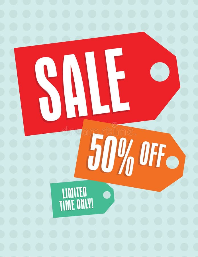 Sale tags stock vector. Illustration of template, promotion - 42705366